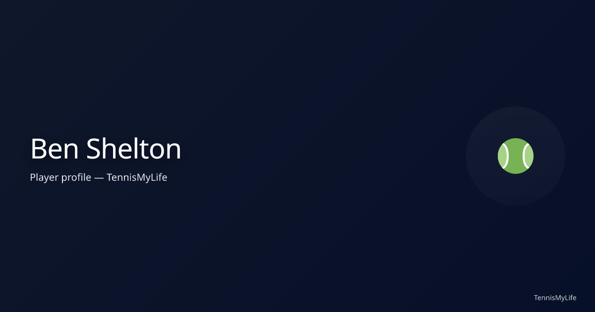 Ben Shelton Grass Court Stats & Match Results