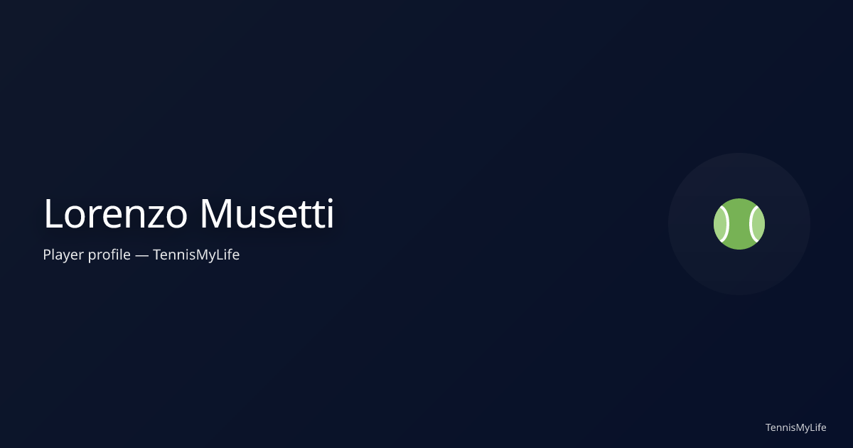 Lorenzo Musetti 2022 ATP Season – Match Results & Stats